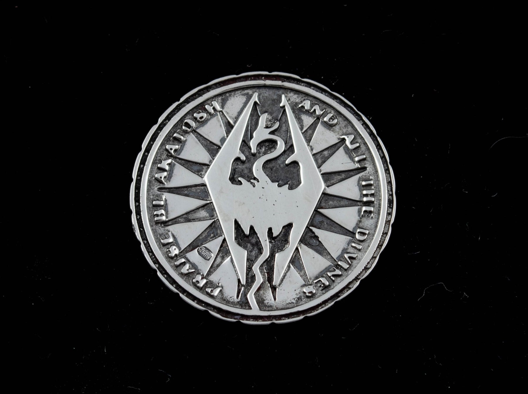 Silver Handmade Elder Scrolls Septim Coin - GameFanCraft Workshop ...